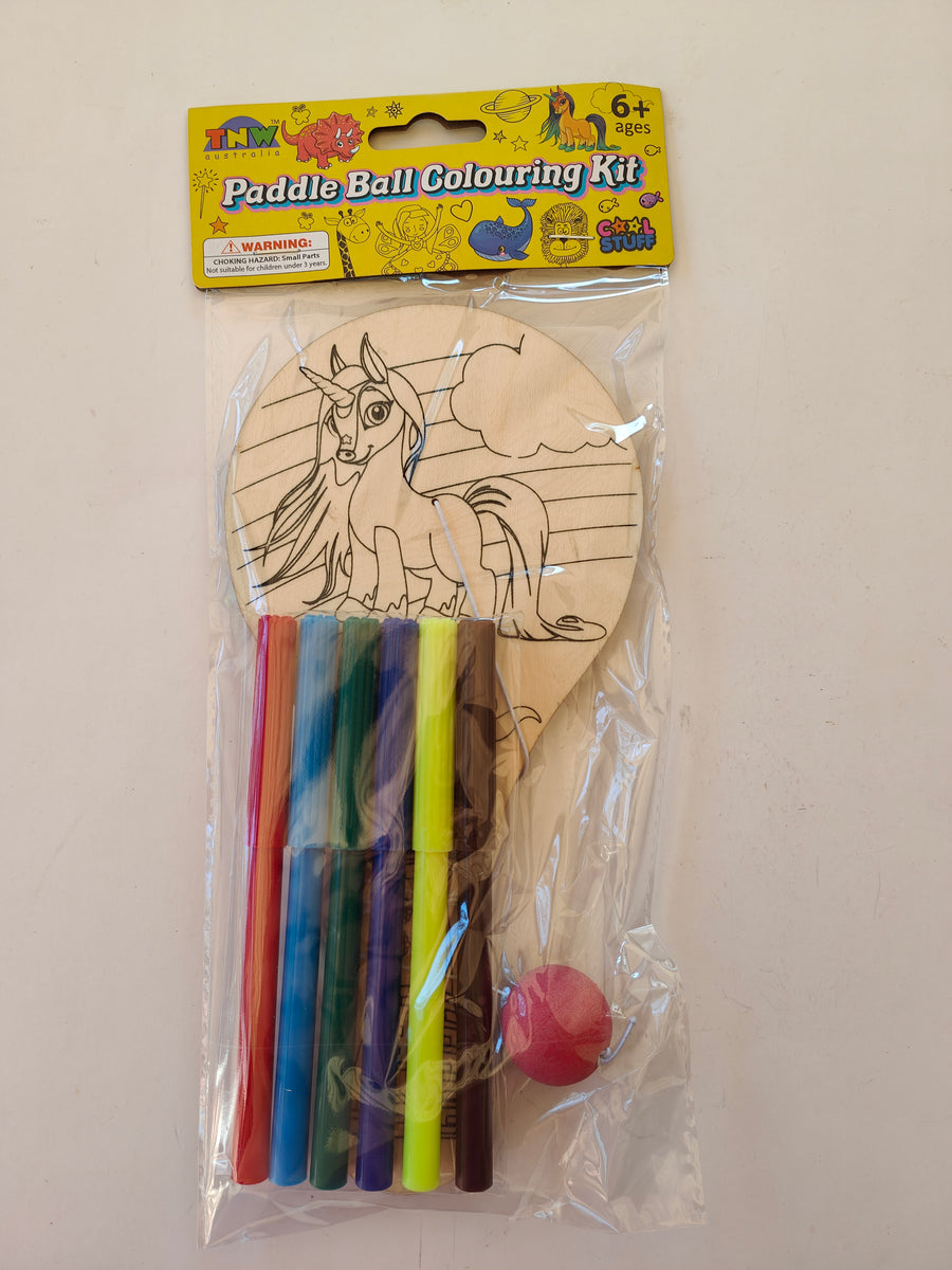 Paddle ball colouring kit – HMR Counselling Service